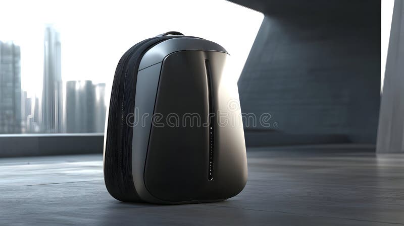 A Sleek, Modern Backpack Designed for Urban Environments and Tech-savvy ...
