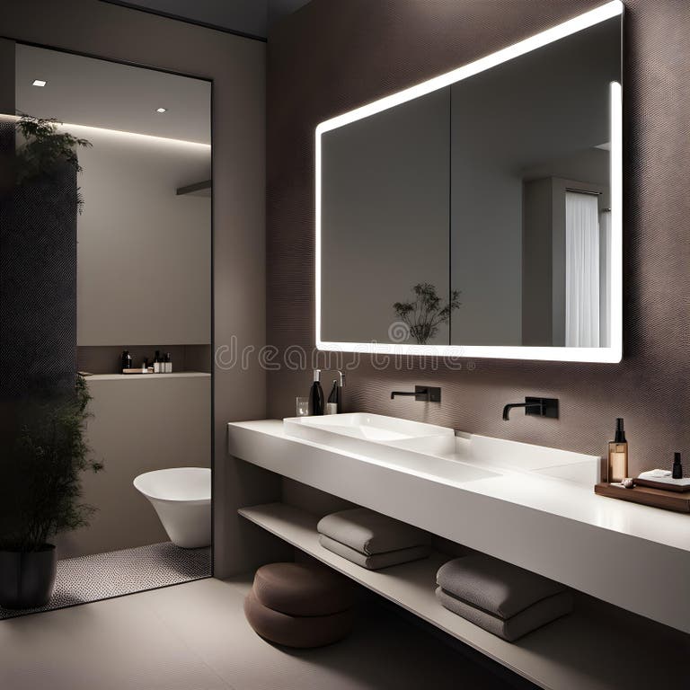 A Captivating Image Showcasing a Sleek and Reflective Modern Smart ...