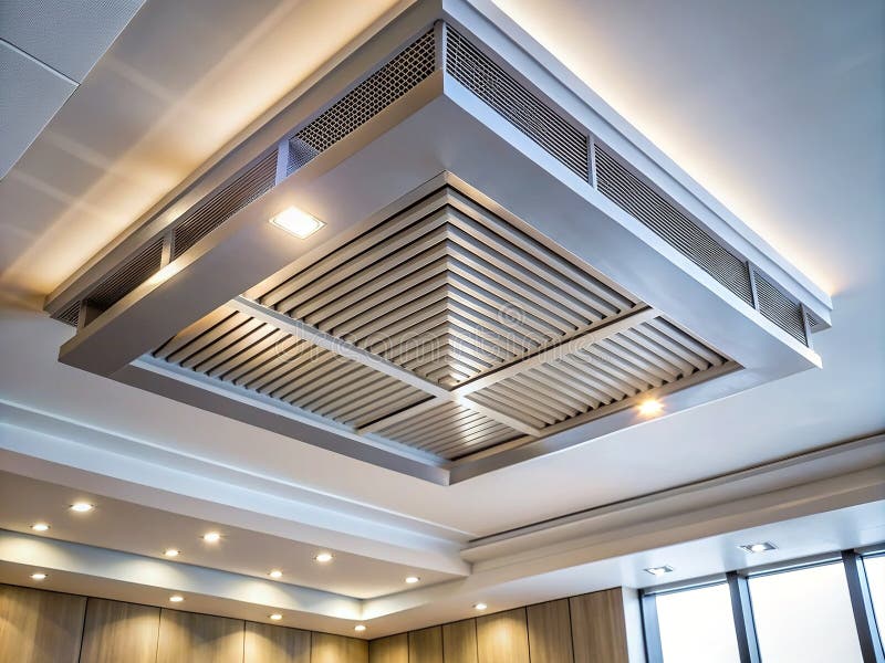 Sleek Modern Ceiling Air Vent and Light Fixture a Showcase of Advanced ...