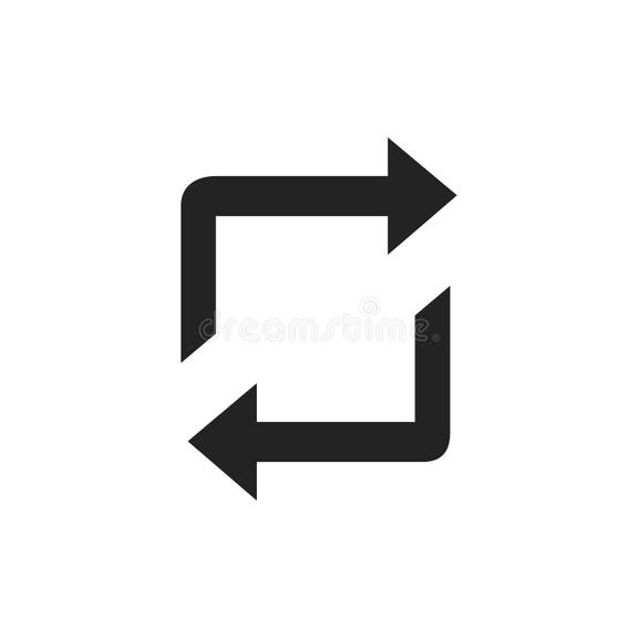 The Circular Arrow Icon Represents the Refresh and Reload Symbol, Often ...
