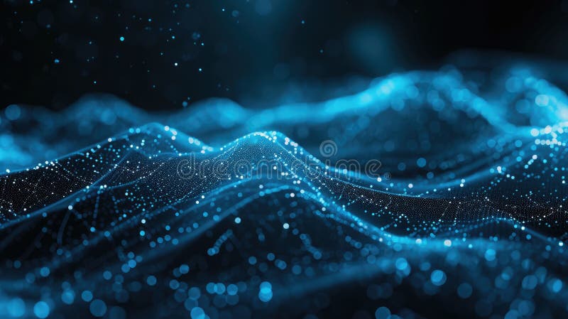 Sleek, Modern Digital Abstract with 3D Elements for Dynamic Backgrounds ...