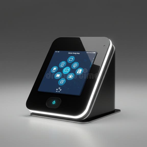 A Sleek, Modern Electronic Device with a Touchscreen Interface. the ...