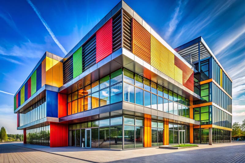 Sleek and Modern Exploring Geometric Facade Designs in Minimalist ...