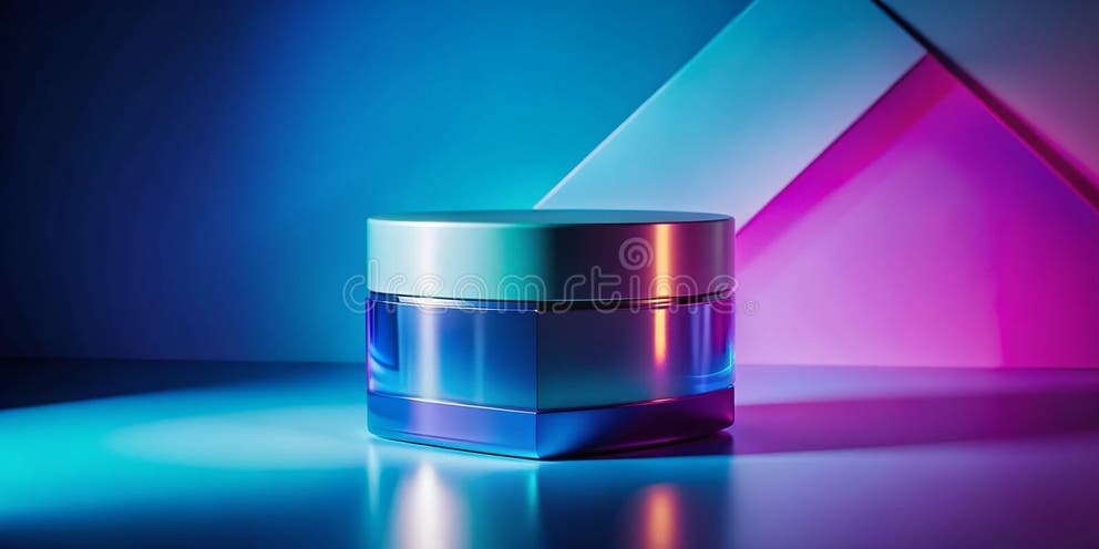 Sleek and Modern Face Cream Packaging Mockup Showcase Your Product with ...