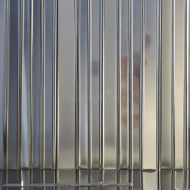 A Sleek and Modern Interpretation of a Metallic Surface, with ...