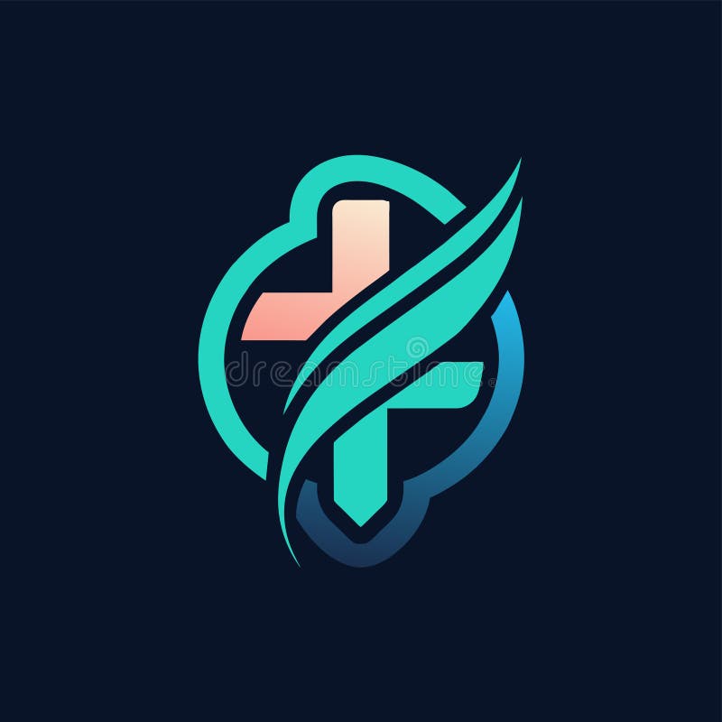 A Sleek, Modern Logo for a Health Tech Startup Featuring a Stylized ...