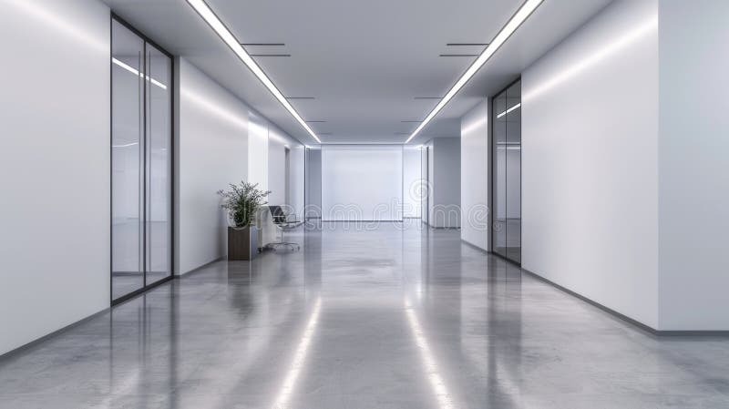 Sleek Modern Office Corridor a Stunning Design for Productivity and ...