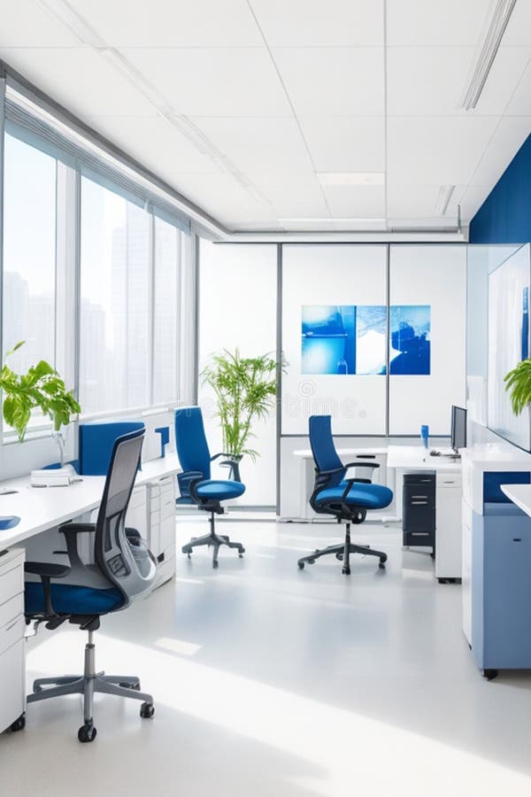 Professional workspace stock illustration. Illustration of poster ...