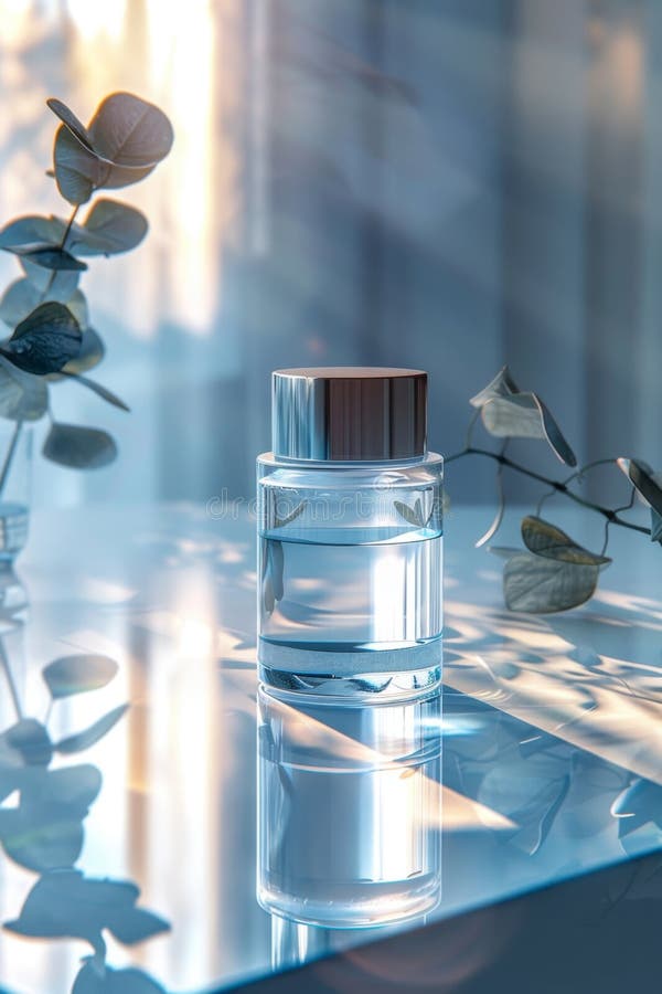 Sleek, Modern Product Packaging Mockup with Soft Backlighting on ...