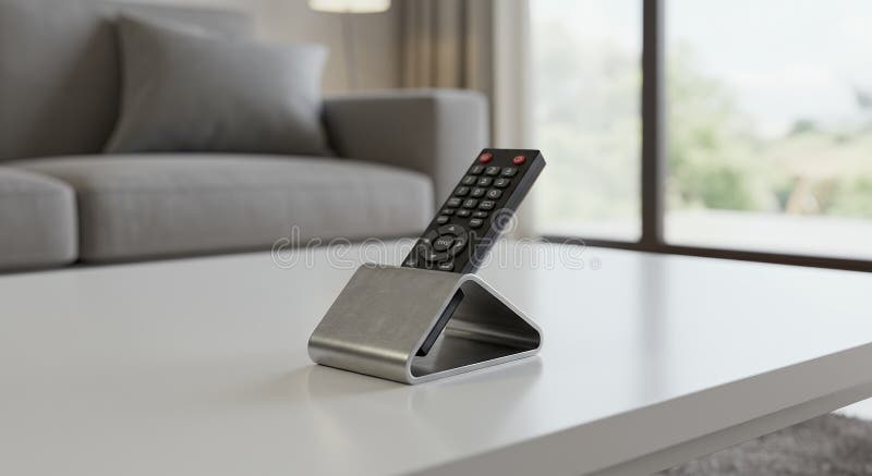 Modern Remote Control Holder Stock Illustration - Illustration of ...