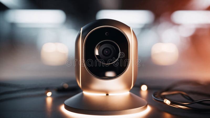 Sleek Modern Security Surveillance System Camera in Innovative ...
