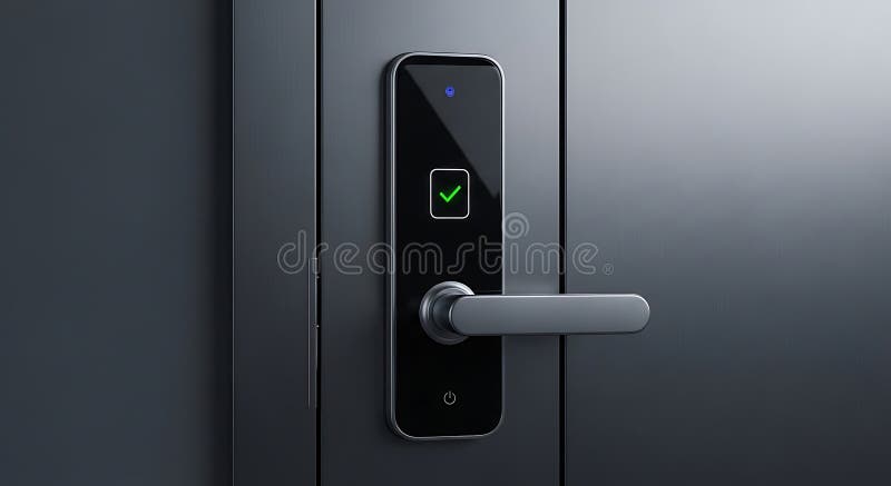 Glowing Green Checkmark Indicating Access Stock Illustrations – 6 ...