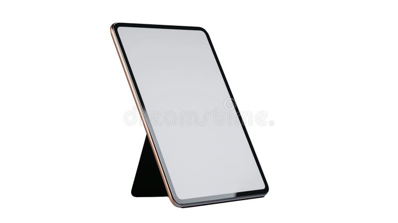 Sleek Modern Tablet Device with Transparent Background for Digital ...