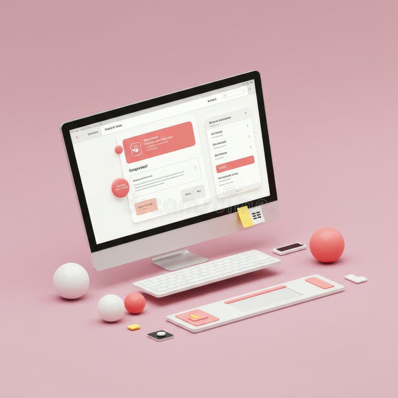 A Sleek, Modern UI Design Showcasing Productivity Tools, Featuring ...