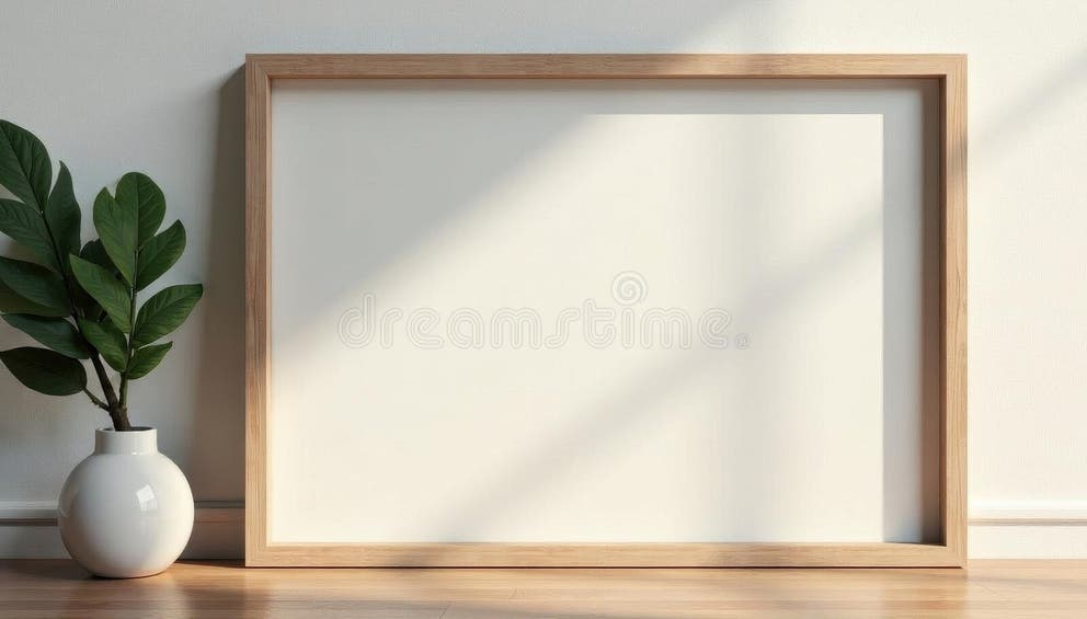 Sleek, Modern Vector Photo Frame with Subtle Shadow , Simple Frame ...