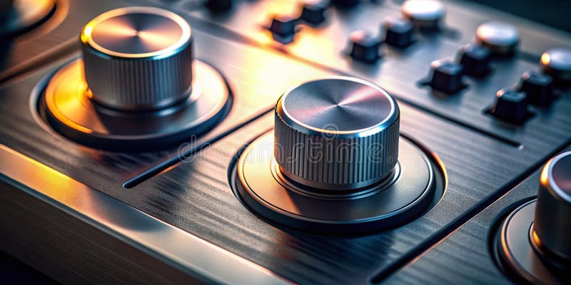 Sleek and Modern Volume Control Buttons Abstract Design for Effortless ...