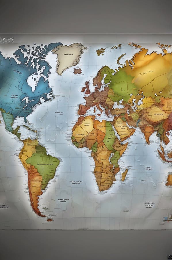 World Map Business Infographic Template Design Stock Illustration ...