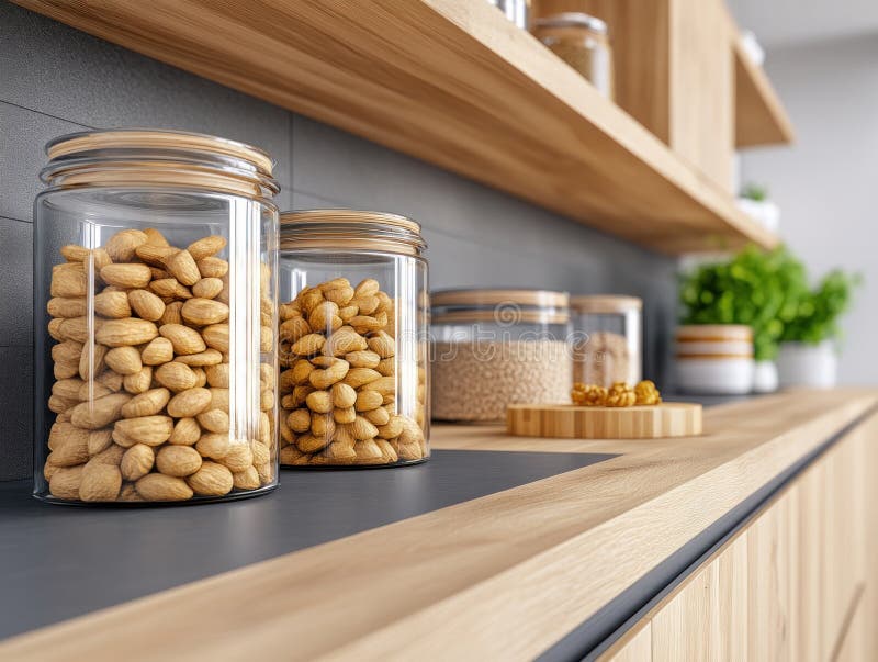 Sleek Modular Kitchen Storage Systems Premium Designs Modern Storage ...