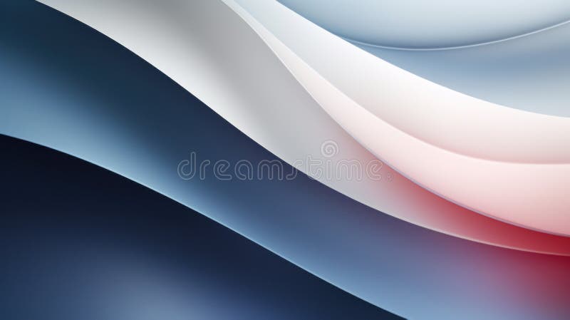 Sleek Navy Blue Wave Design for Modern Decor. AI Generated Stock ...