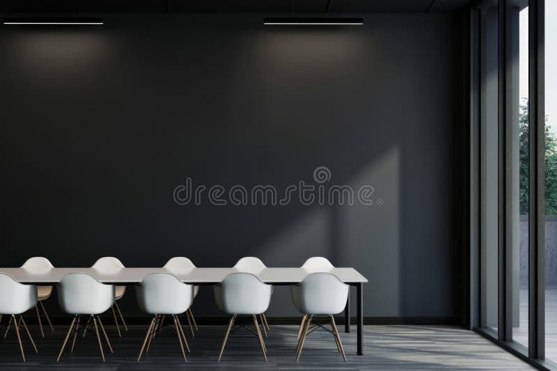 A Sleek Office Hallway Features a City View with a Modern Minimalist ... A Sleek Office Hallway Features a City View with a Modern Minimalist ...