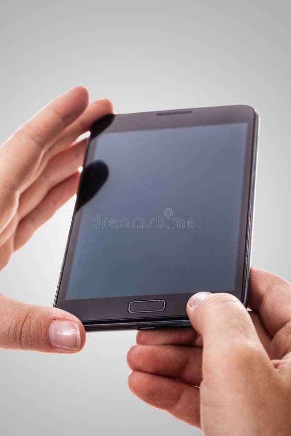 Sleek phone stock photo. Image of gadget, cell, concept - 55397220