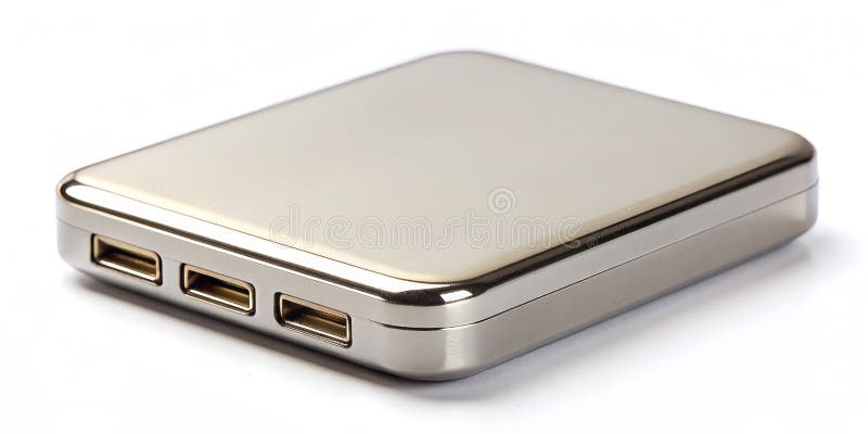 Sleek Portable Data Storage Device Compact and Ready for Action Stock ...