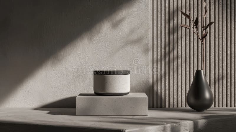 Sleek Product Design Mockup Minimalist Setting Visual Display Modern ...