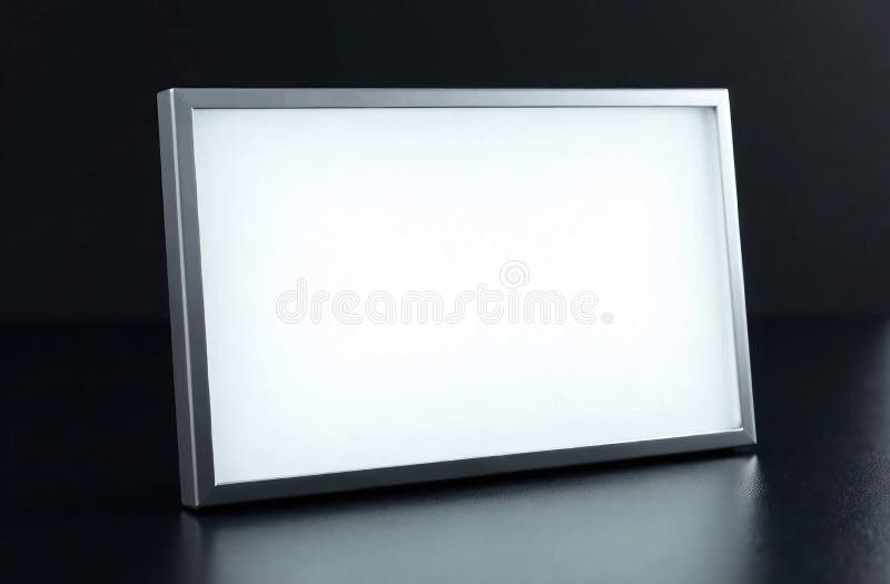 A Sleek Rectangular Frame Stands on a Surface, Ready To Hold a ...
