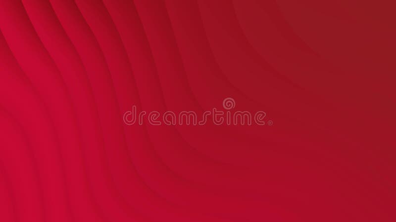 Sleek Red Gradient Curves Modern Abstract Loop Animation. Stock Footage - Video of continuous ...