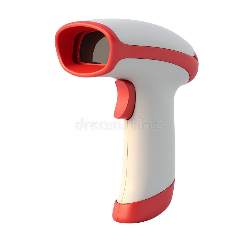 Sleek Red White Barcode Scanner Stock Illustrations – 4 Sleek Red White ...