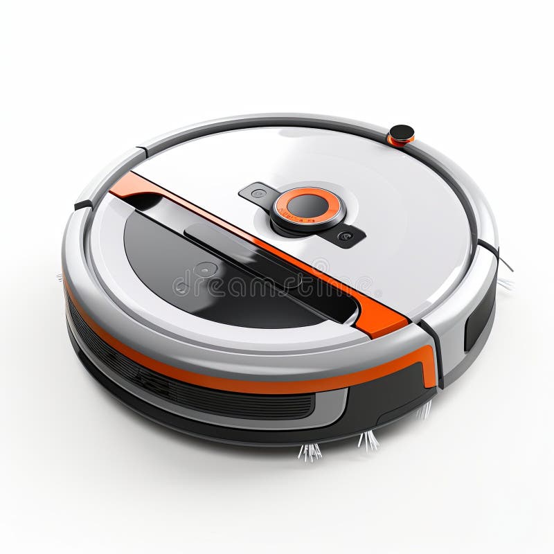 Sleek Robotic Vacuum Cleaner with Advanced Technology Design for Smart ...