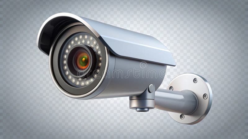 Sleek and Secure Modern Compact Security Camera for Enhanced Home and ...