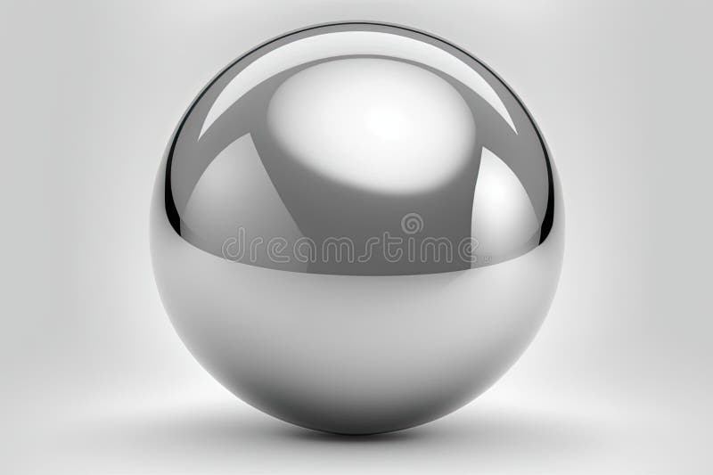 Sleek and Shiny Sphere stock illustration. Illustration of creating ...