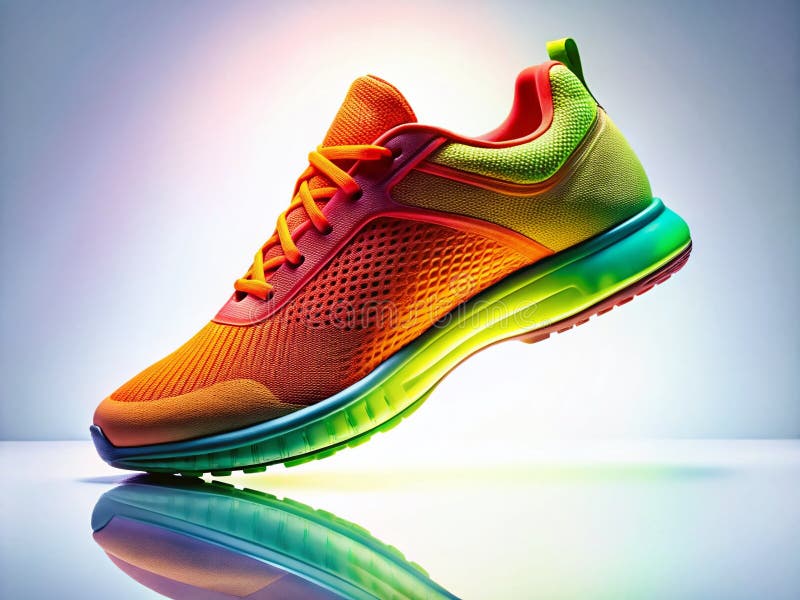 Sleek Silhouette Running Shoes a Dynamic Design for Effortless ...