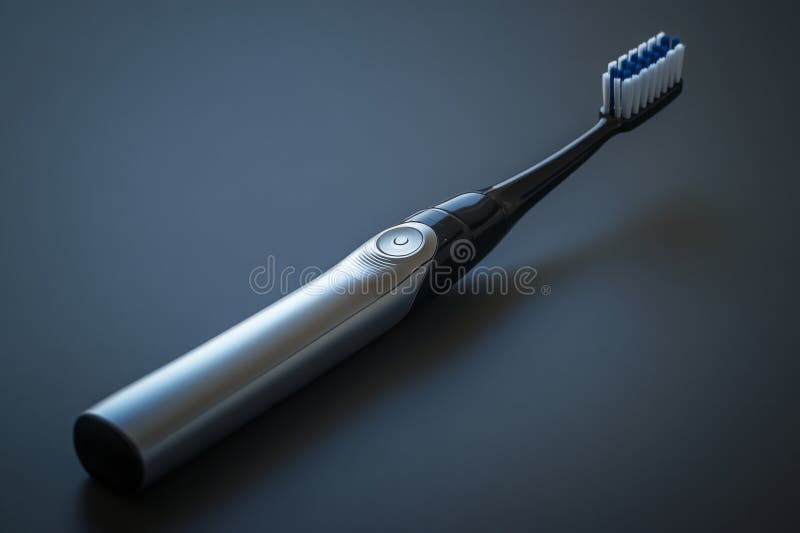 Sleek Electric Toothbrush Design Stock Illustration - Illustration of ...