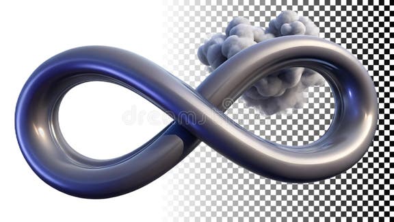Silver Infinity Symbol, Eternal Loop, Endless Possibilities Icon Png ...