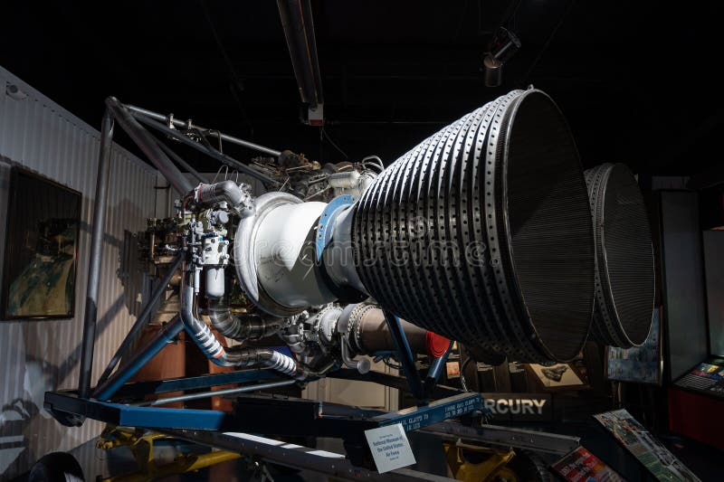 A Jet Engine Sits on a Work Stand Inside of a Building Editorial Photo ...
