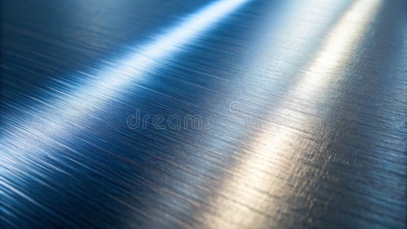 Sleek Silver Metallic Texture with Subtle Grain and Light Play a Modern ...