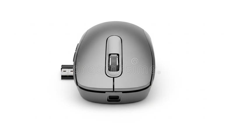 Sleek Silver Wireless Computer Mouse Stock Illustrations – 433 Sleek ...