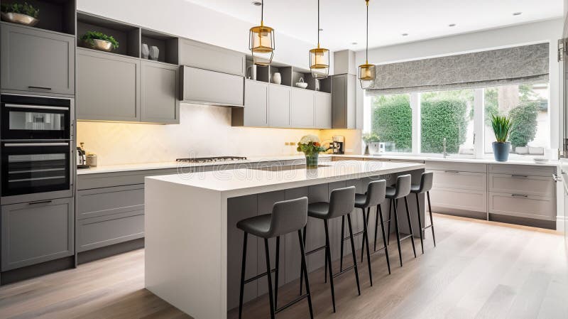 Sleek Simplicity, Modern Kitchen Interior Design Redefining Real Estate ...