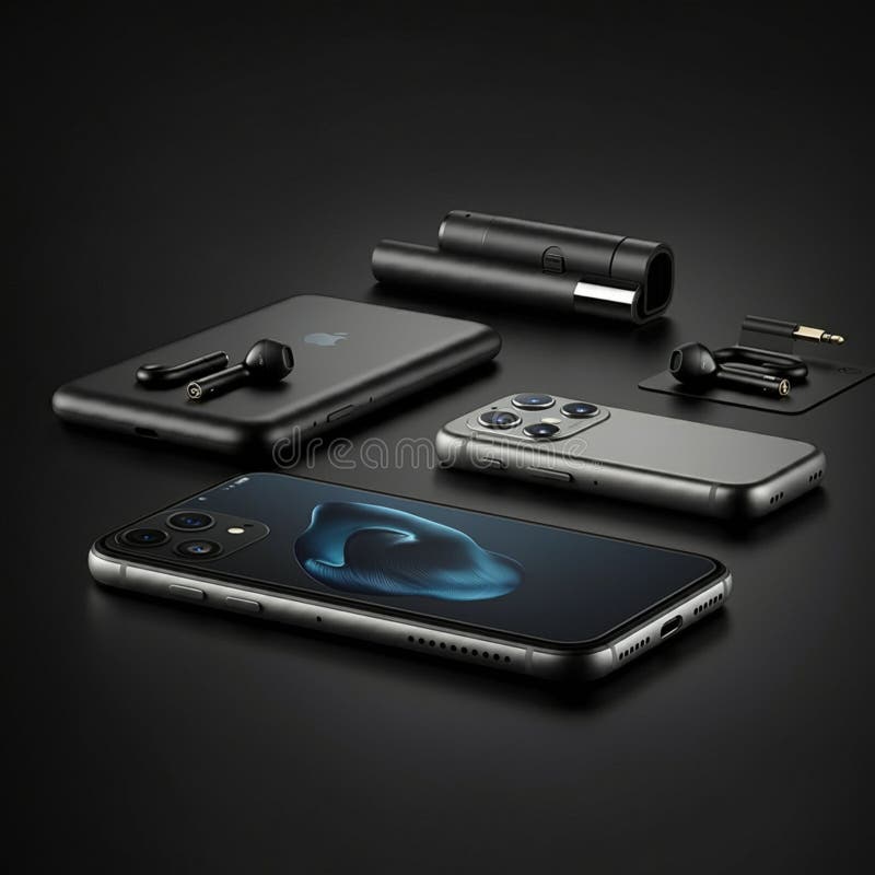 Smartphone Mockup on a White Background – Editable Design Template for ...