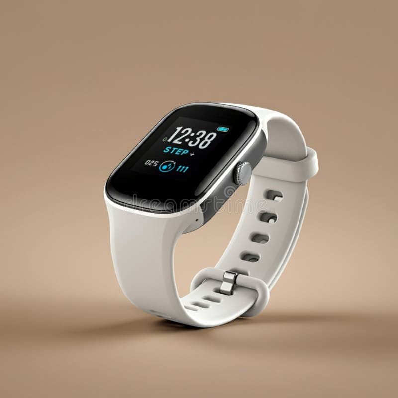 Sleek Smartwatch with Fitness Tracking Display – Modern Technology and ...