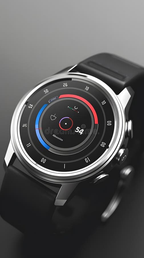 Sleek Smartwatch Design, Exploring the Futuristic Interface and ...