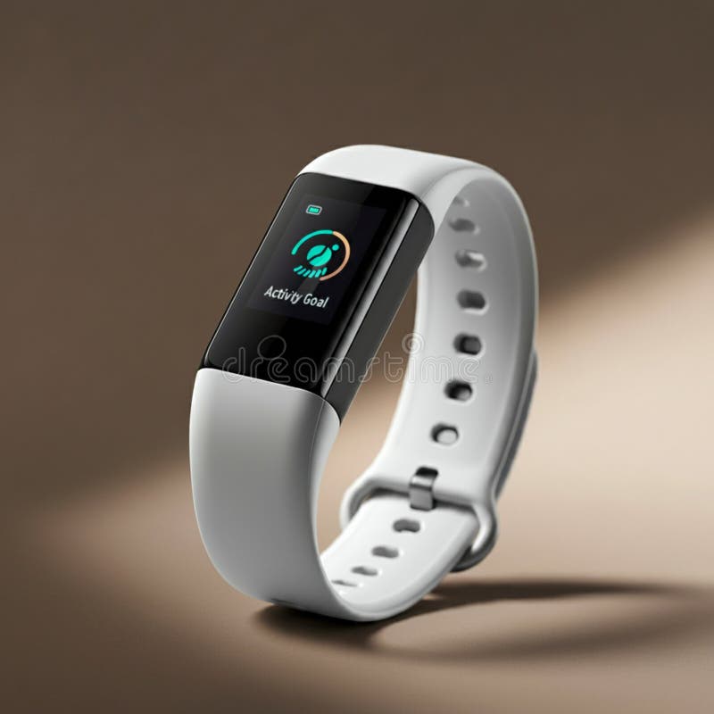 Sleek Smartwatch with Fitness Tracking Display – Modern Technology and ...