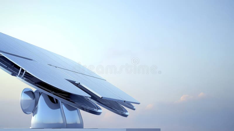 Sleek Solar Panel System with Multiple Panels Modern Solar Energy ...