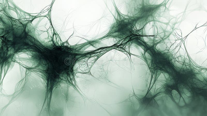 A Sleek and Sophisticated Abstract Visualization of Interconnected ...