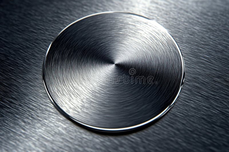 A Sleek Stainless Steel Background, Modern and Industrial, Design Theme ...