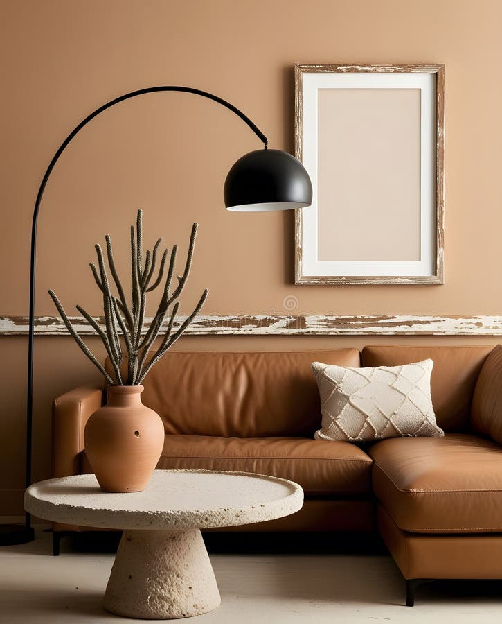 Modern Frames Mockup with House Background and Room Decorating Ideas is ...