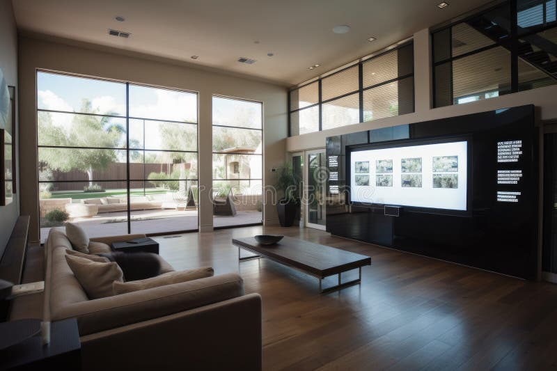 A Sleek and Stylish Home Automation System, Featuring Sleek Touchscreen ...