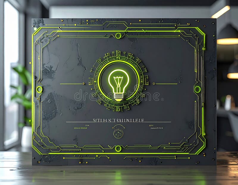 Green Certificate Tech Stock Illustrations – 488 Green Certificate Tech ...